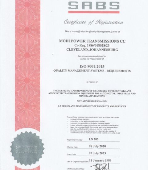 About Us | Modi Power Transmissions