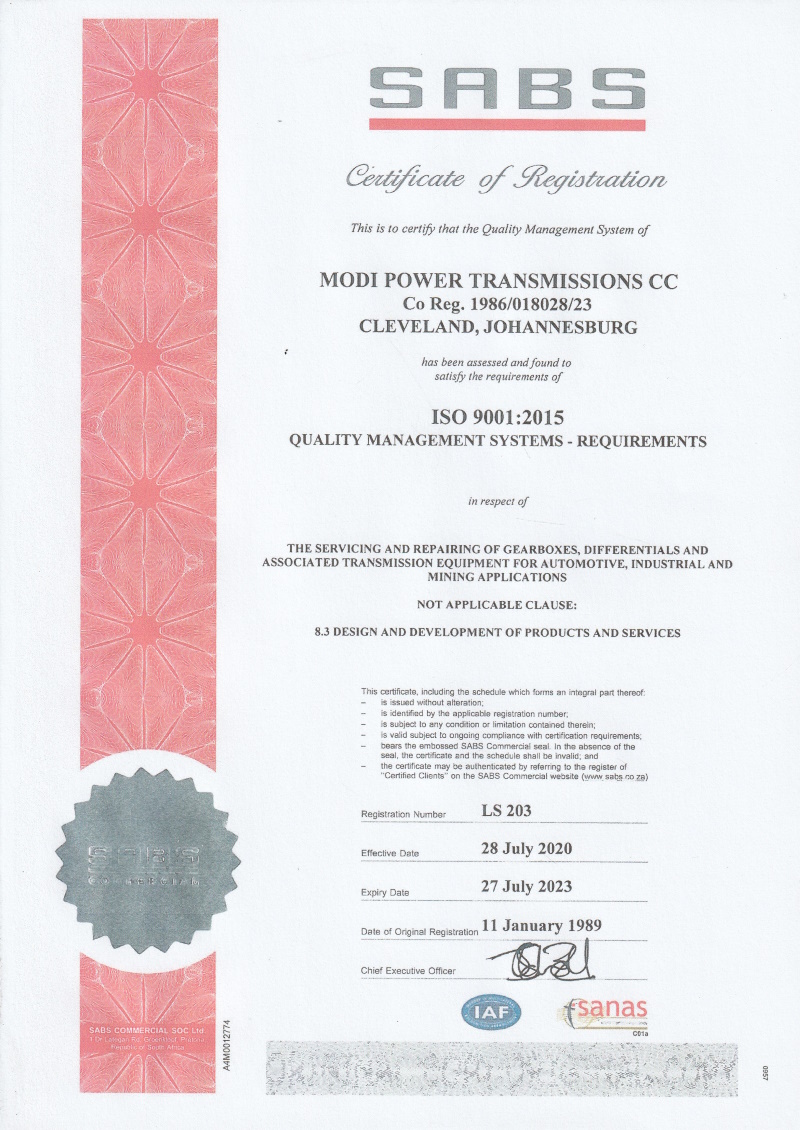 About Us | Modi Power Transmissions